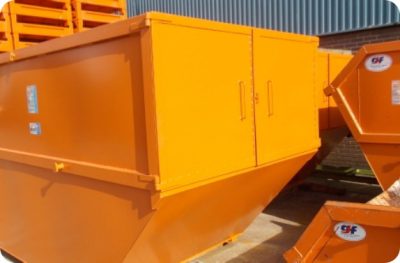 Lockable Skips for Scrap Metal - Metal Skip Hire | 2 Recycling Ltd