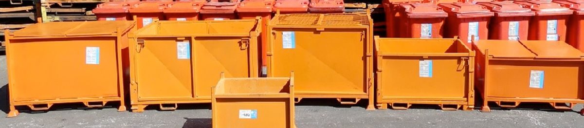 Scrap Metal Bins & Swarf Recycling Bins | 2 Recycling