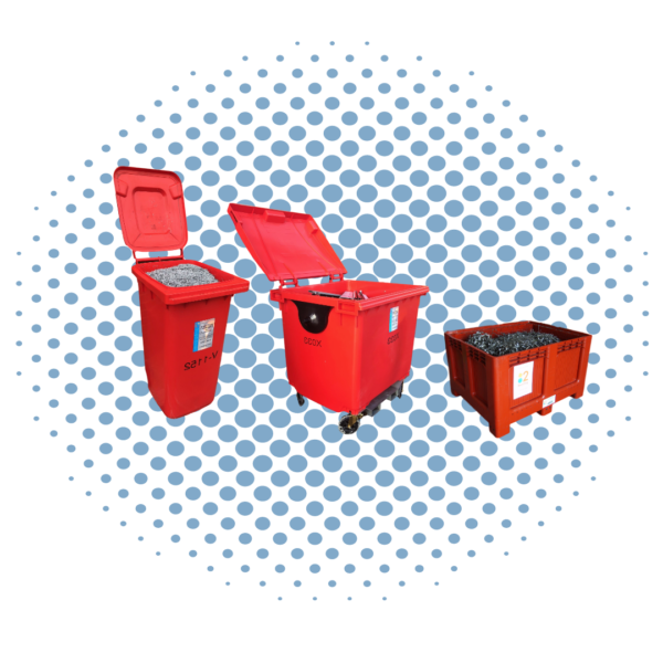 Free scrap metal Recycling bins & skips |2 Recycling Ltd